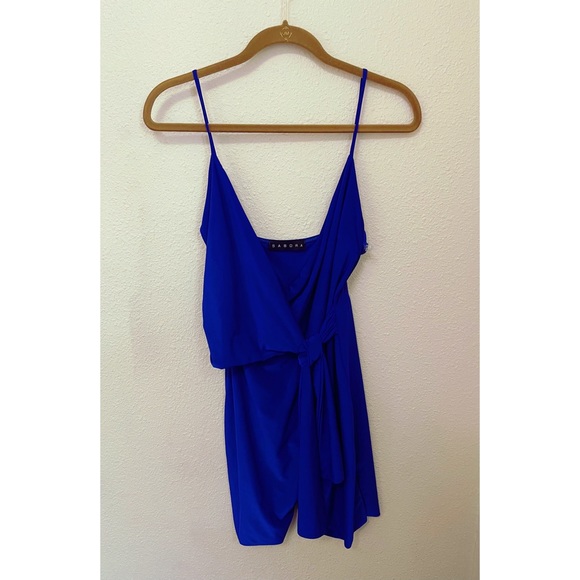 Sabora | Pants & Jumpsuits | Sabora Royal Blue Romper | Poshmark